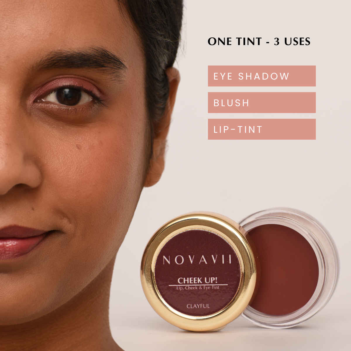Cheek Up! by Novavii - Deep Tints for your Lip, Cheeks & Eyes - Clayful ...
