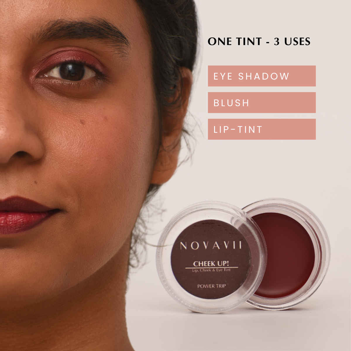 Cheek Up! by Novavii - Deep Tints for your Lip, Cheeks & Eyes - Power ...