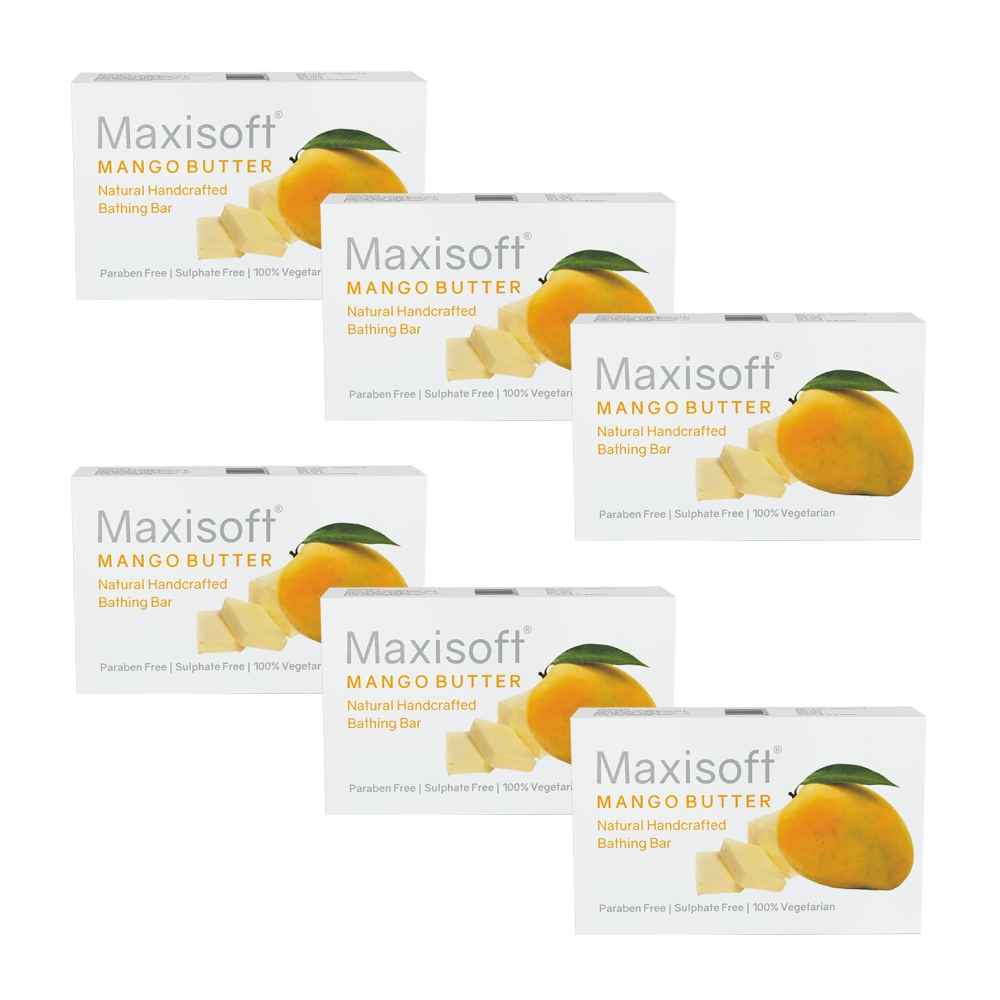 Maxisoft Mango Butter Bathing Soap | With Mango Butter, Shea Butter ...