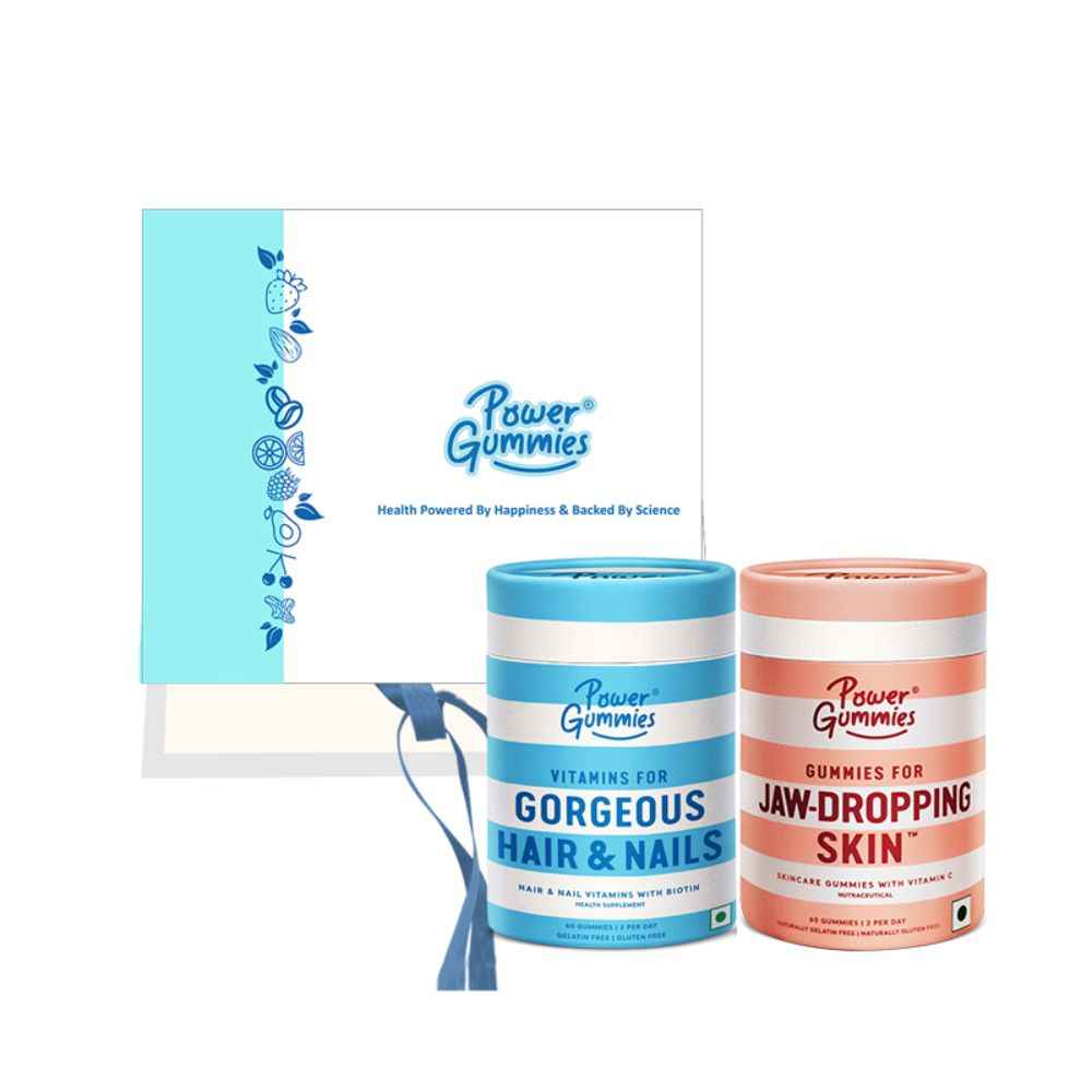 Power Gummies Shine N Glow Gummies for Skin and Hair | Vitamin C ...