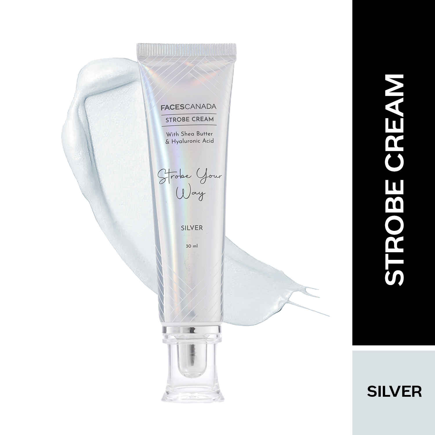 FACESCANADA Strobe Cream I Hyaluronic Acid I Shea Butter I Instant Hydration I Flawless Radiance ...