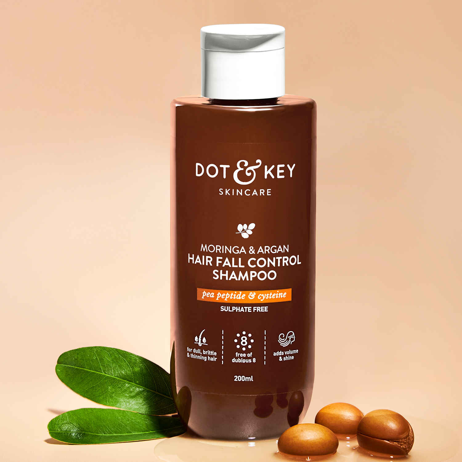 Dot & Key Argan Oil Hairfall Control Shampoo With Moringa & Keratin For ...