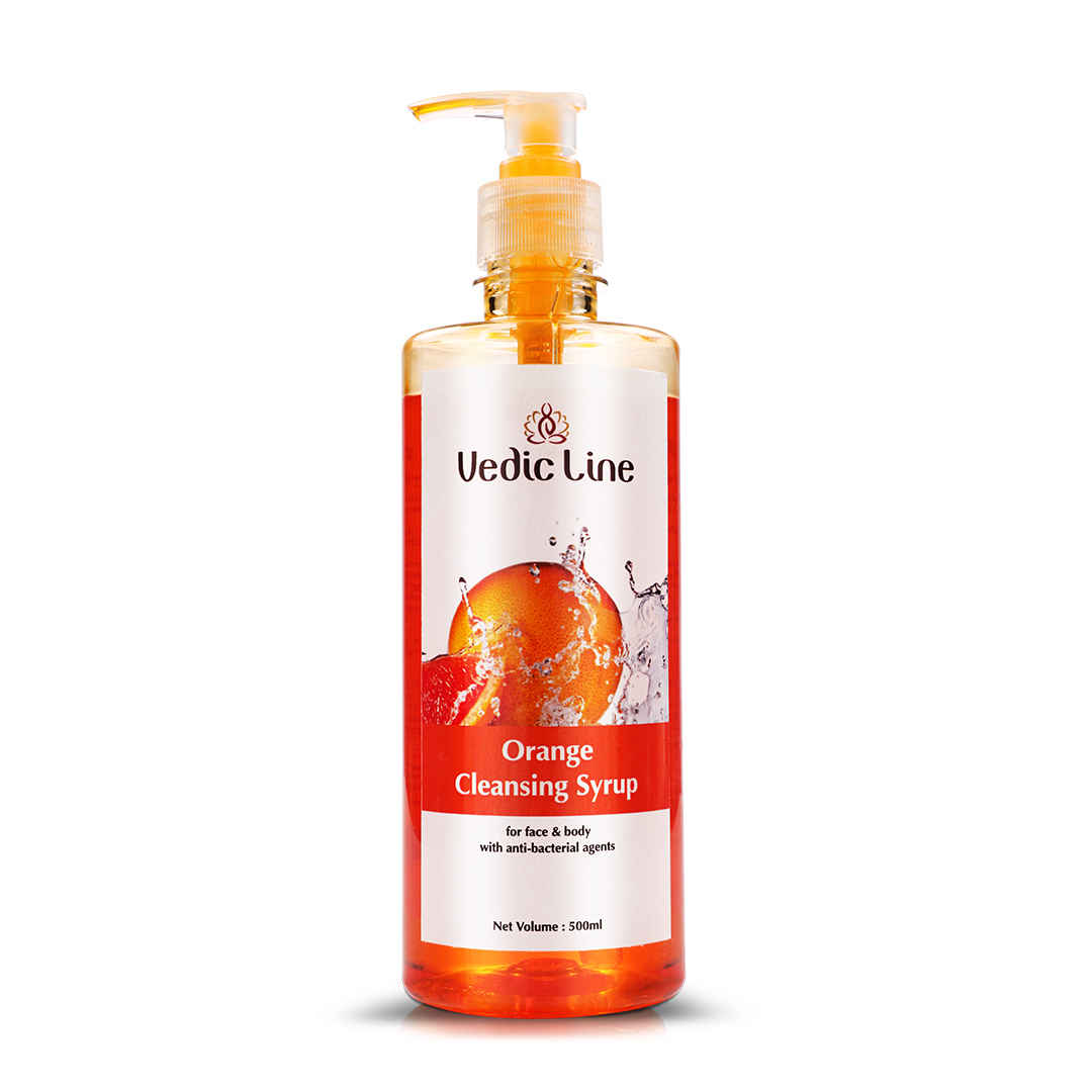 Vedicline Orange Cleansing Syrup For Body & Face, Reduce Dirt ...