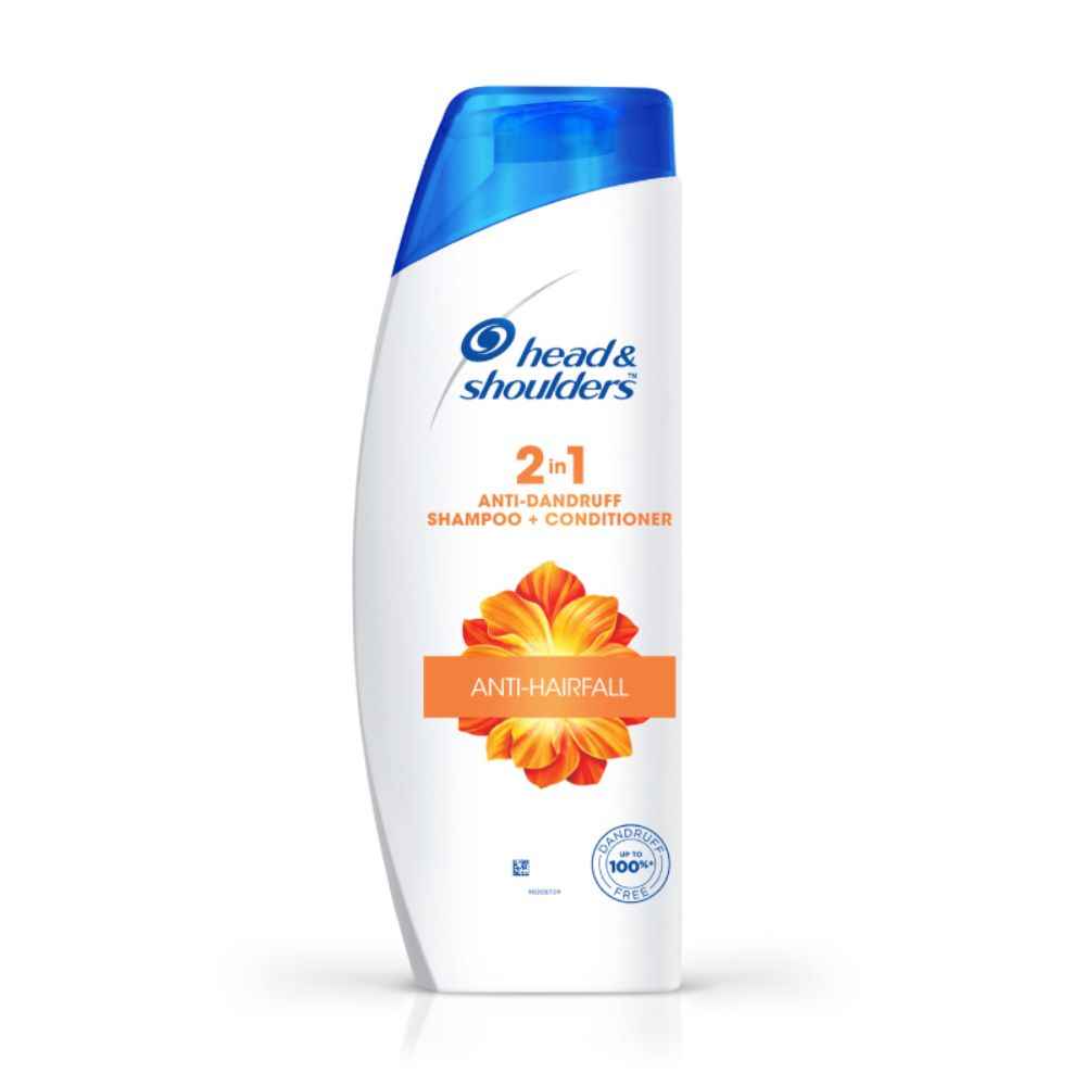 Head & Shoulders 2-in-1 Anti-hairfall Anti-dandruff Shampoo + Conditioner In One (340ml)