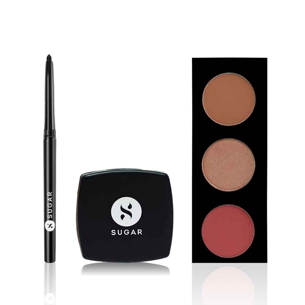 SUGAR Cosmetics - All Set To Go - Translucent Powder |Kajal - 01 ...