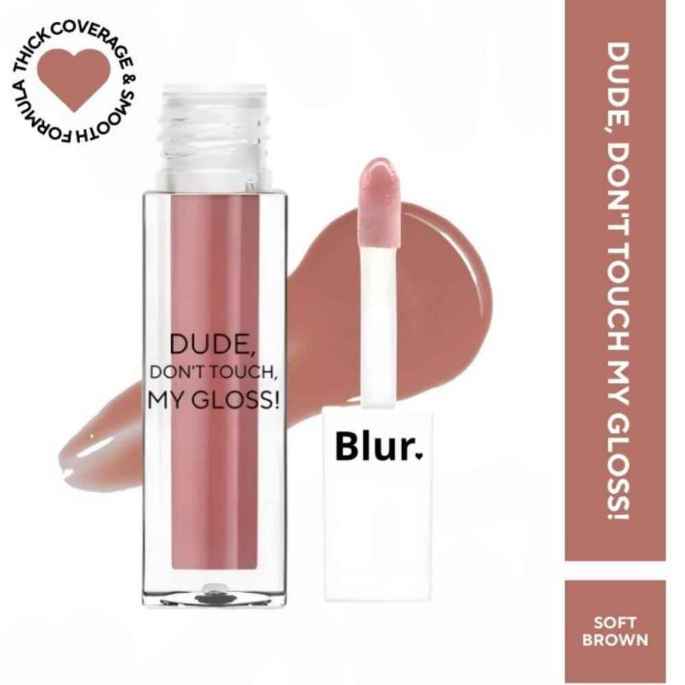 BLUR INDIA DUDE DONT TOUCH MY GLOSS | Soft Brown 5 ml