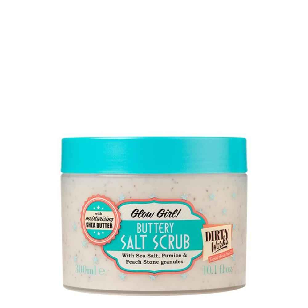 Dirty Works Glow Buttery Salt Scrub 300ml