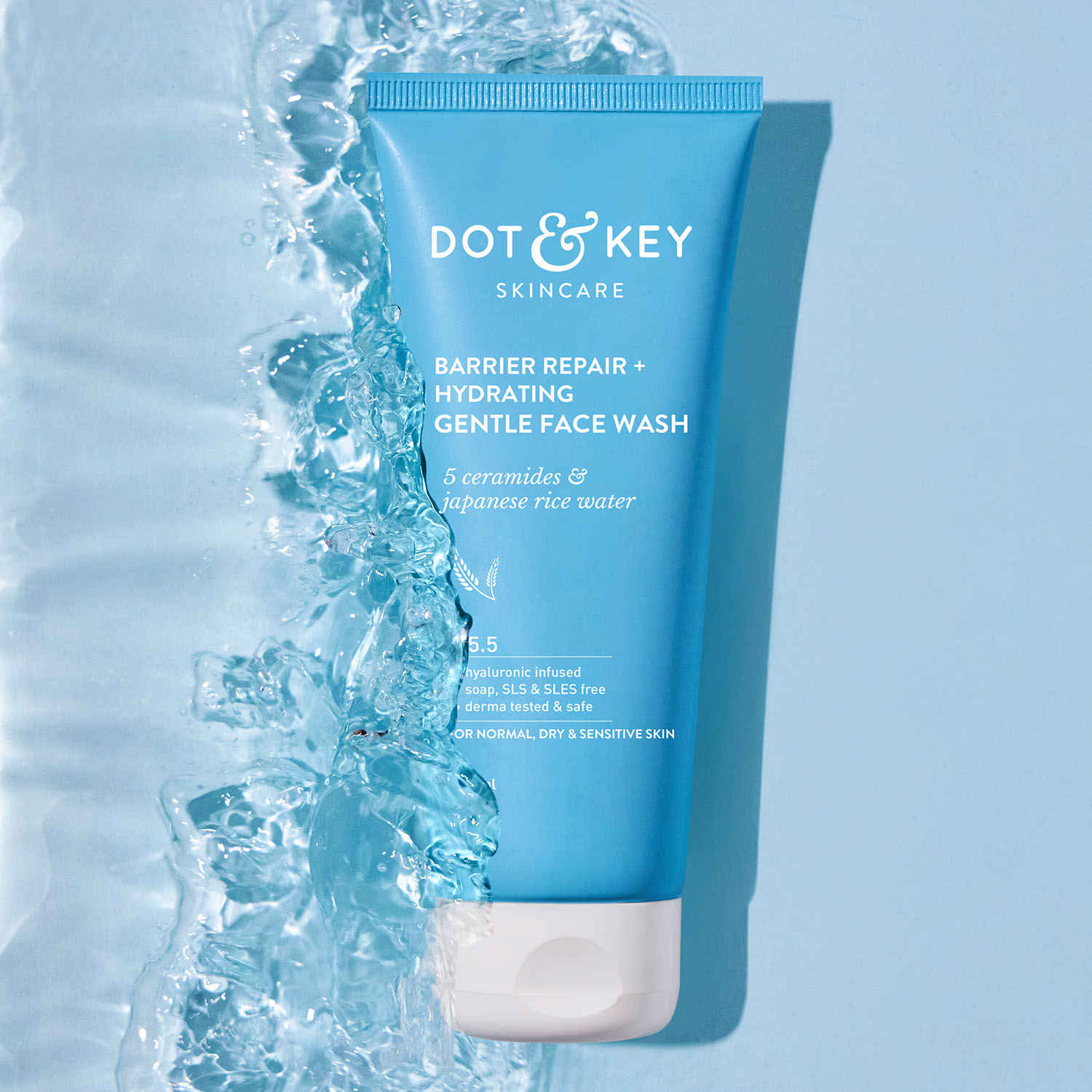 Dot & Key Barrier Repair Hydrating Gentle Face Wash With Probiotic ...