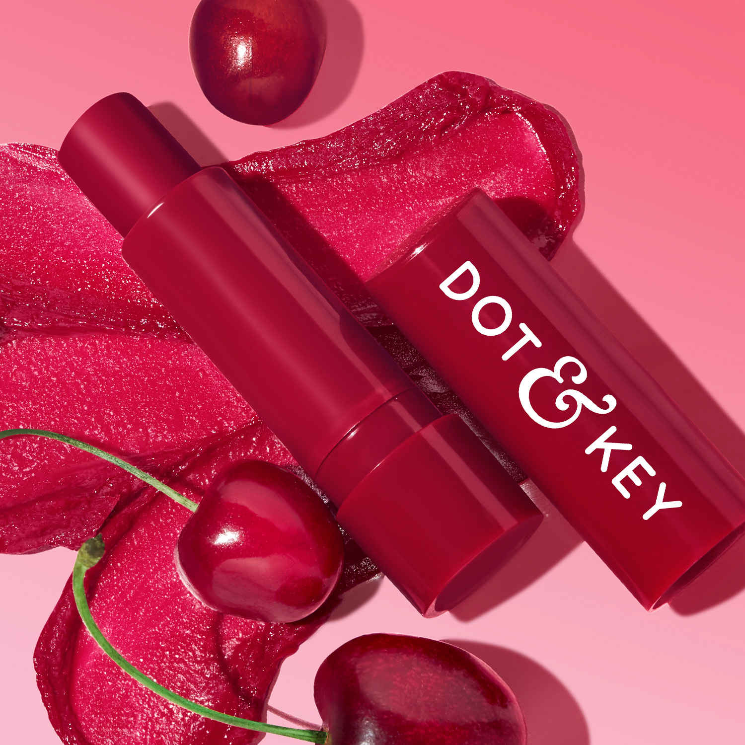Dot & Key Barrier Repair Hydrating Lip Balm SPF 50 | Cherry Crimson 4.5 gm