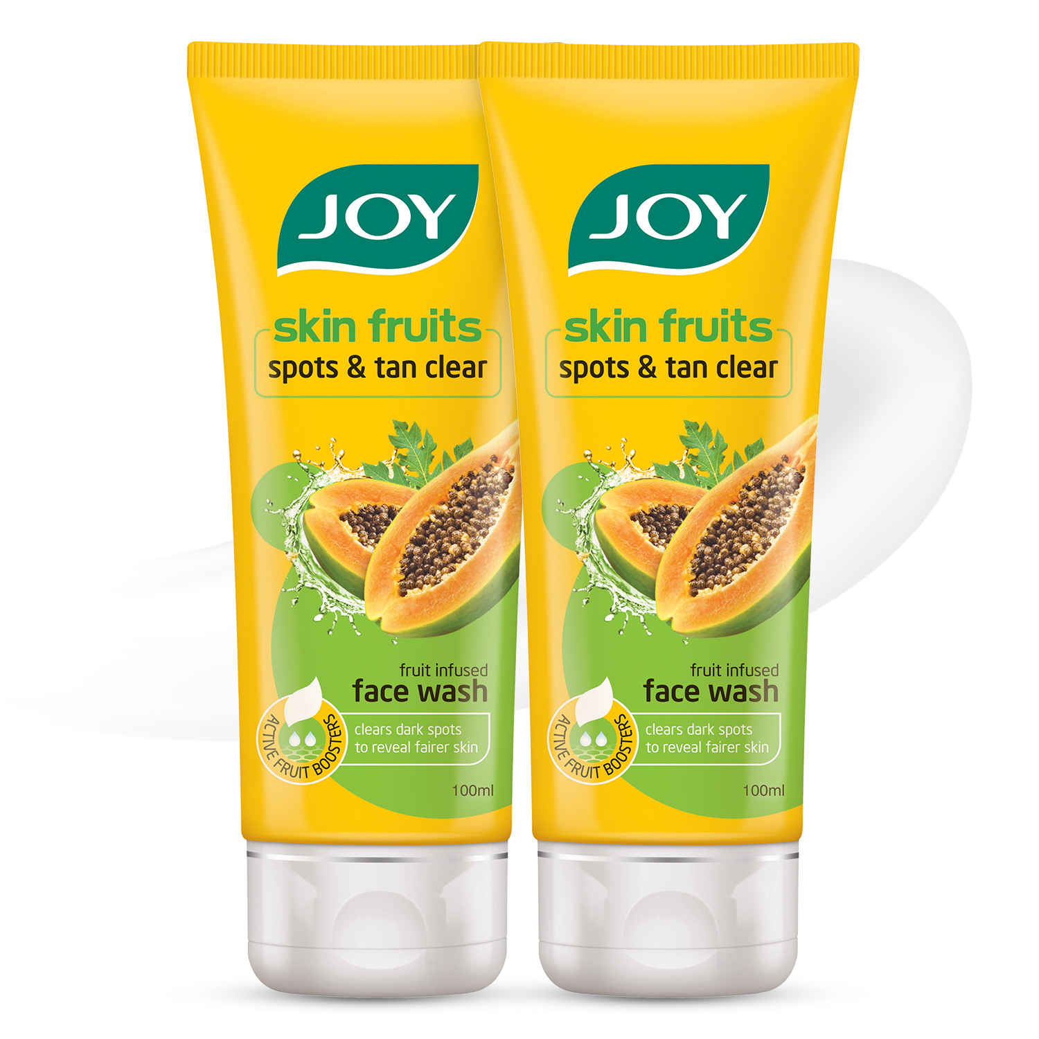 Joy Skin Fruits Spots & Tan Clear Papaya Face Wash, Normal to dry skin ...