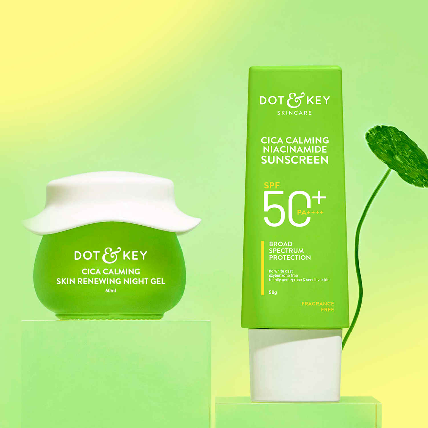 Dot & Key CICA Day Defense & Night Repair Skin Care Kit Combo of 2
