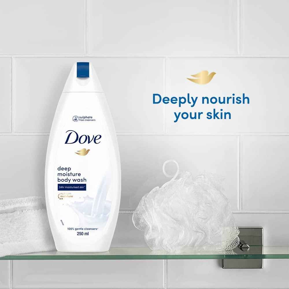 Dove Deeply Nourishing Body Wash, 250 ml