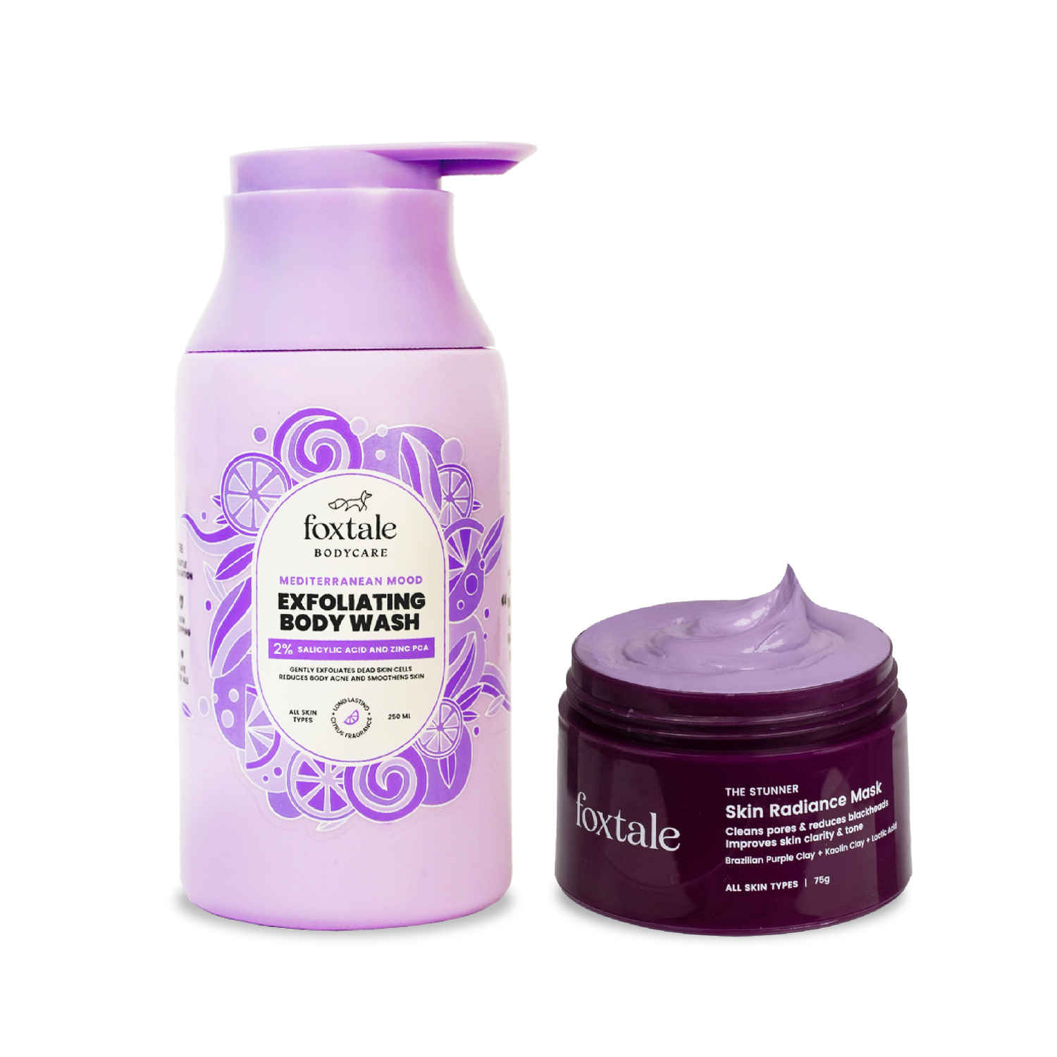 Foxtale Tan Reset Kit – Reveal Smooth, Bright & Even-Toned Skin