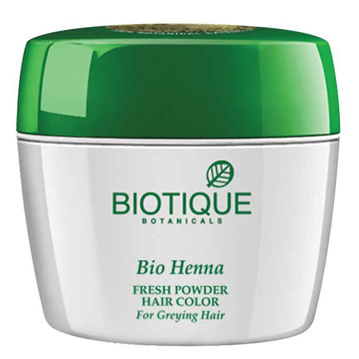 Buy Biotique Fresh Powder Hair Color Bio Henna Online | Purplle