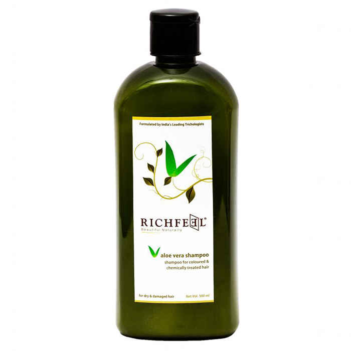 Buy Richfeel Aloe Vera Shampoo (500 ml) Online | Purplle
