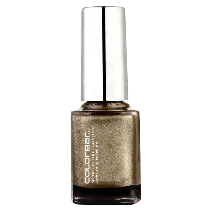 Buy Colorbar Mettalic Nail Lacquer Haute Copper (9 ml) Online | Purplle