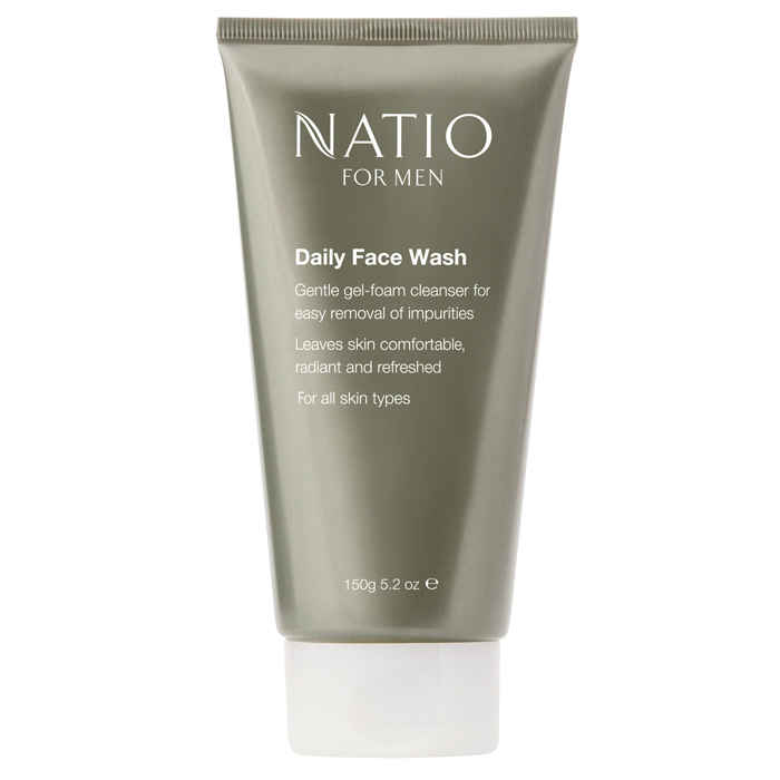 Buy Natio For Men Daily Face Wash (150 g) Online | Purplle