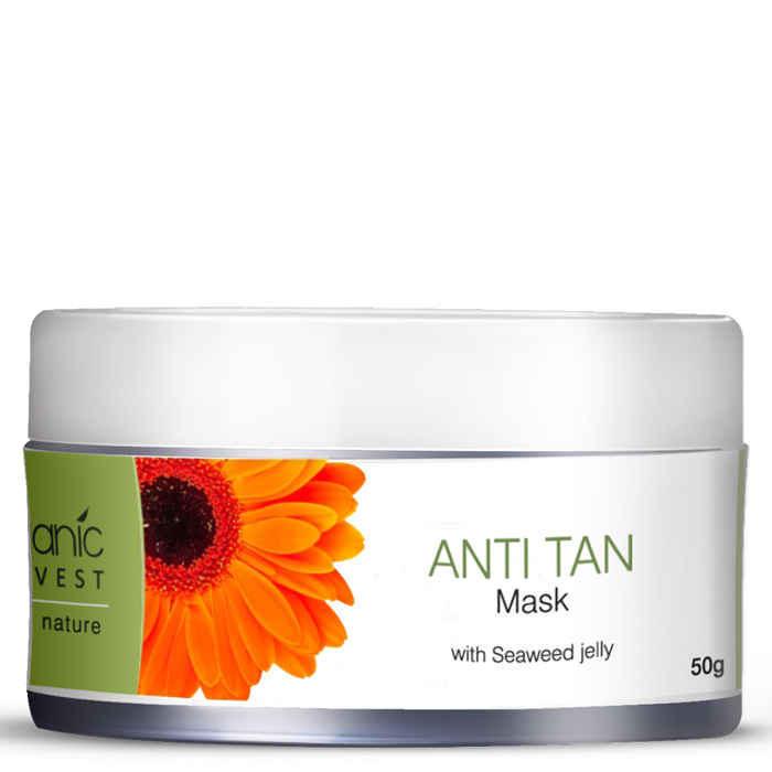 Buy Organic Harvest Anti Tan Mask (50 g) Online | Purplle