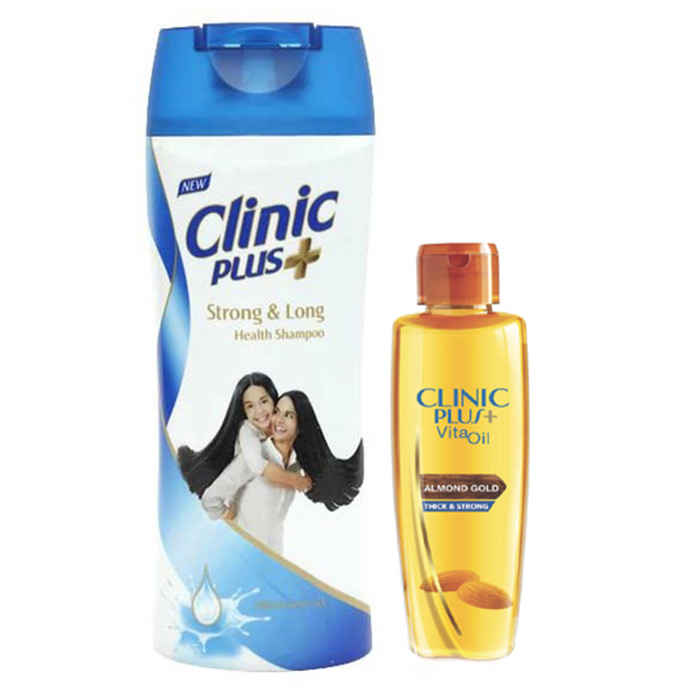 Buy Clinic Plus Strong & Long Health Shampoo (175 ml) + Free Clinic ...