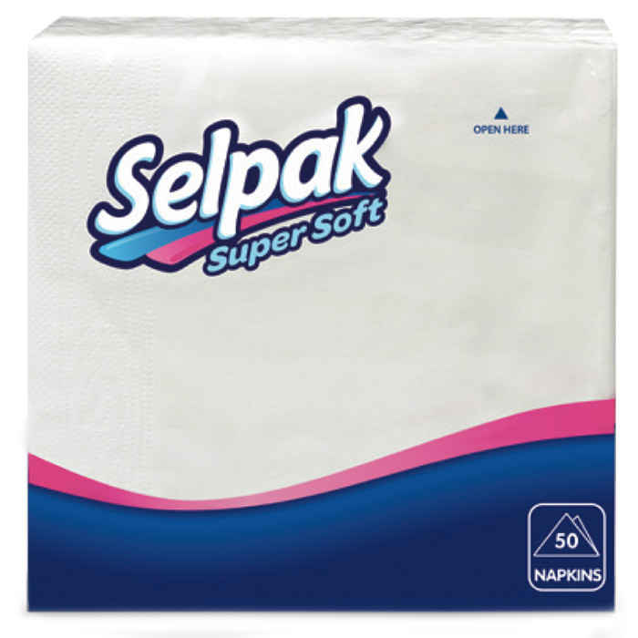 Selpak Cocktail Napkin Tissue Paper 2ply 50s