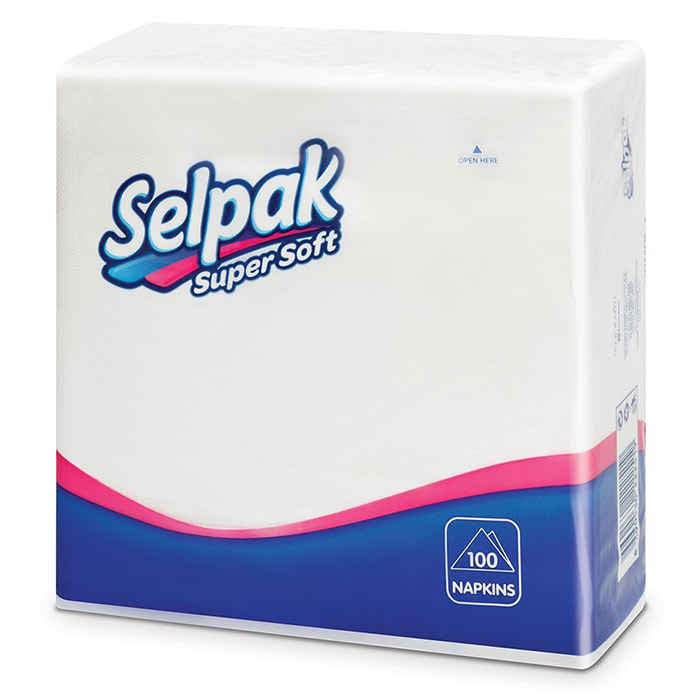 Selpak Luncheon Napkin Tissue Paper 2ply 100s