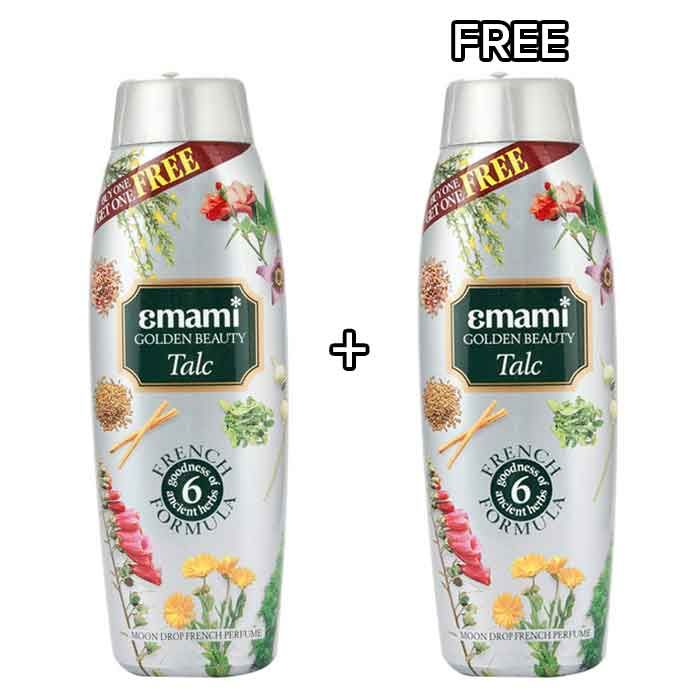 Emami Golden Beauty Alpine Dew Talc (100 g) (Buy 1 Get 1 Free)