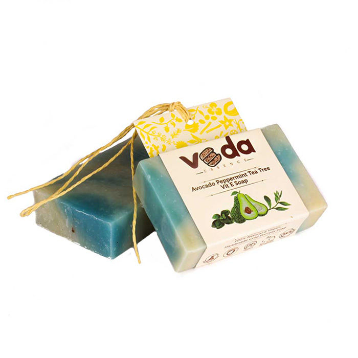 Veda Essence Avocado Peppermint Tea Tree Vit E Soap (125 g)