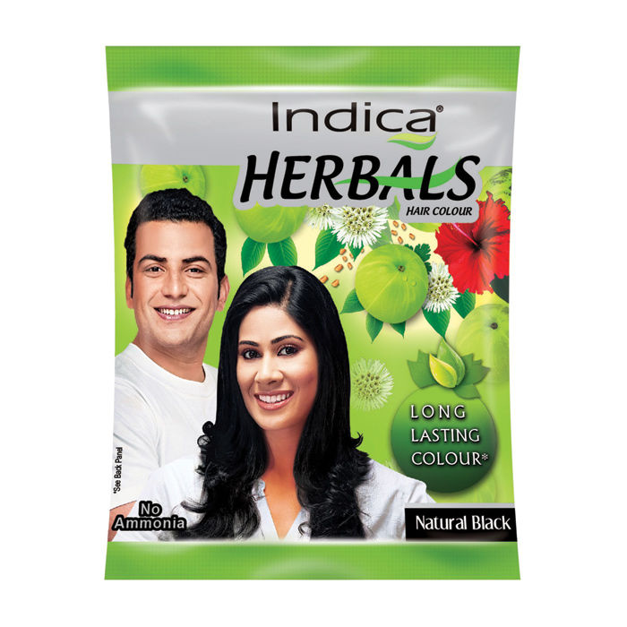 Indica 30 Mins Indica Herbal Hair Colour 2In1 Pack(Pack Of 8)
