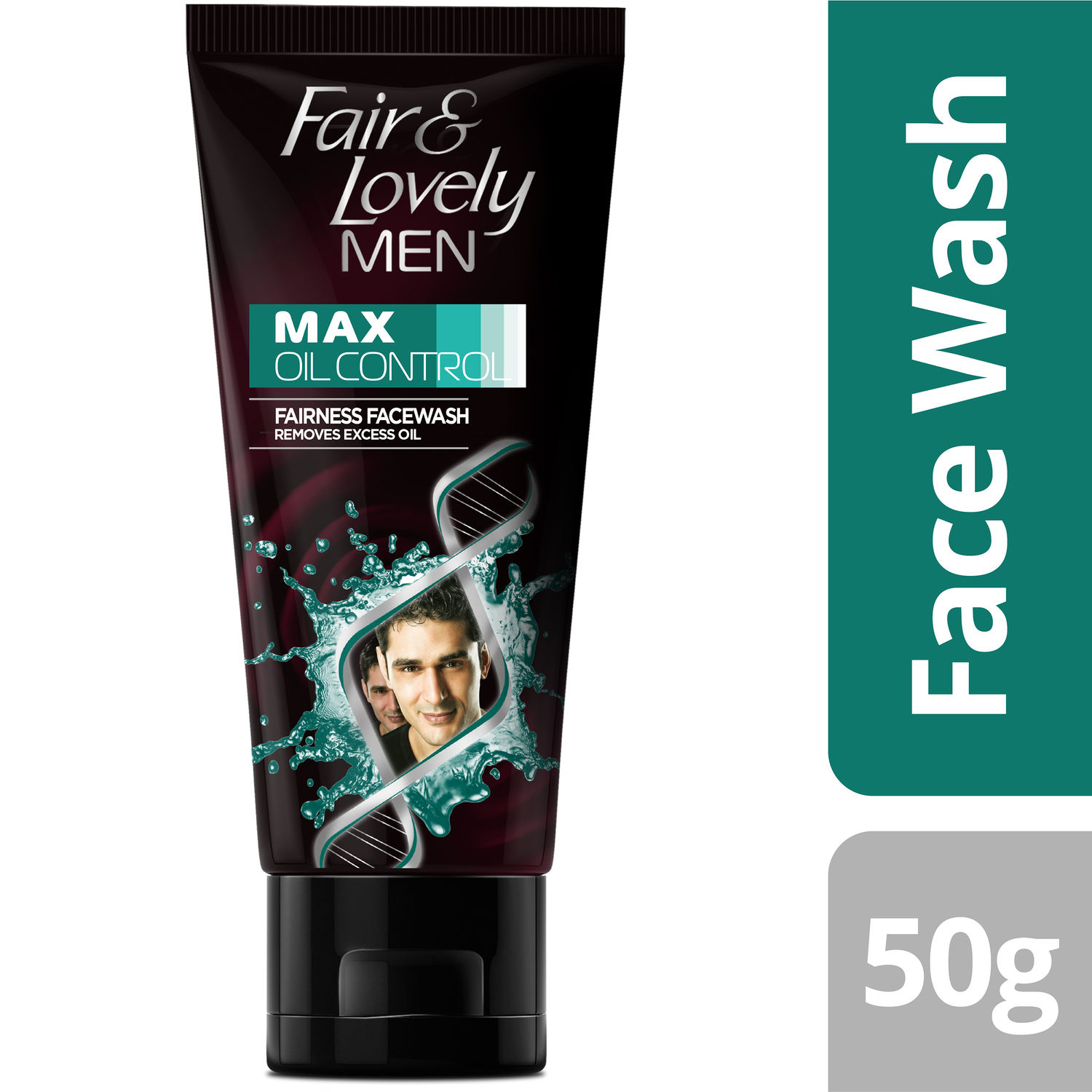Buy Fair & Lovely Men Oil Control Face Wash (50 g) Online | Purplle