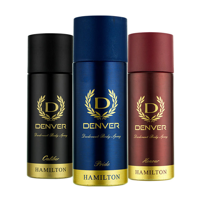 Denver Caliber, Pride And Honour Deo Combo (Pack Of 3) (495 ml)