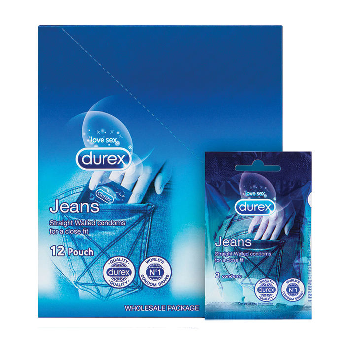 Durex Jeans Condoms Tray (12 Condoms)