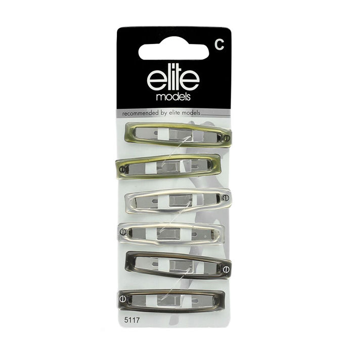 Elite Models Fashion Hair Clips - Multi