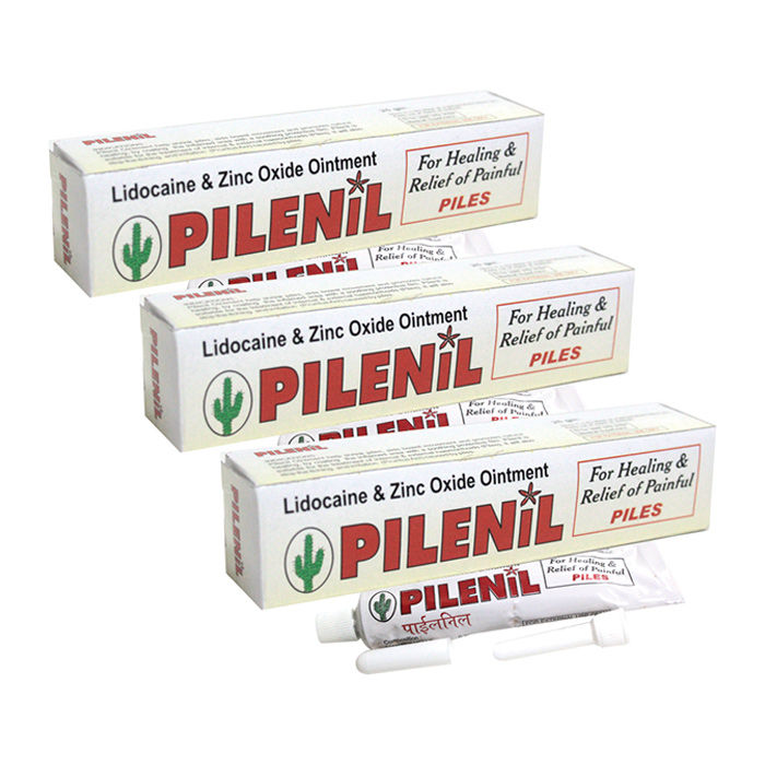 WestCoast Pilenil : Lignocaine & Zinc Oxide Cream (25 g) Pack Of 3