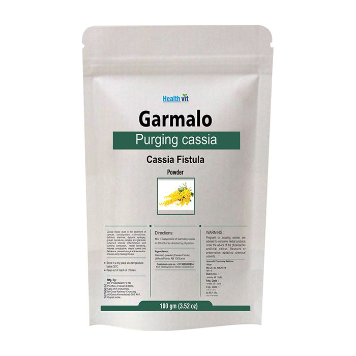 Healthvit Garmalo /Purging Cassia (Cassia Fistula) Powder (100 g)