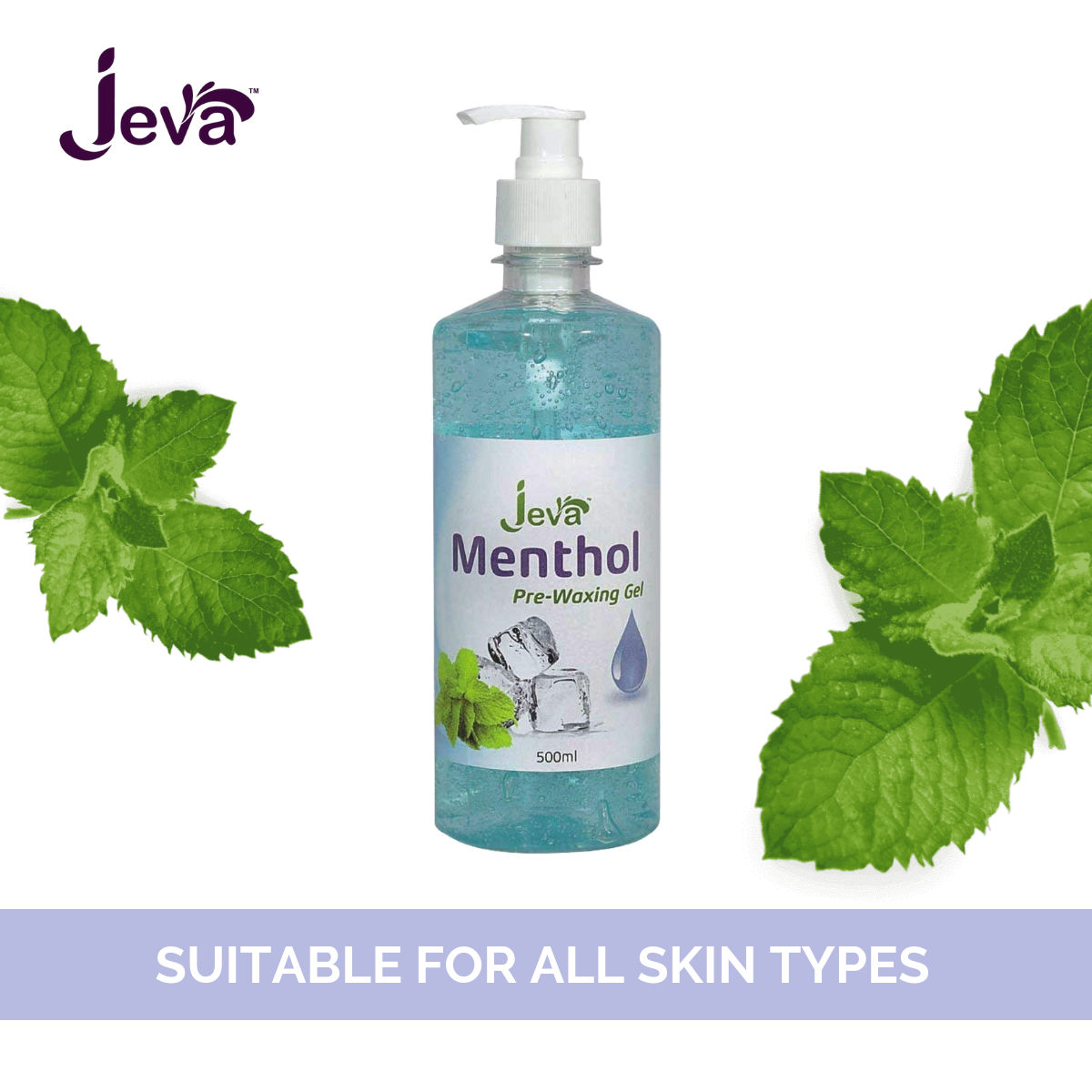 Jeva Pre-Waxing Gel Menthol (500 ml)