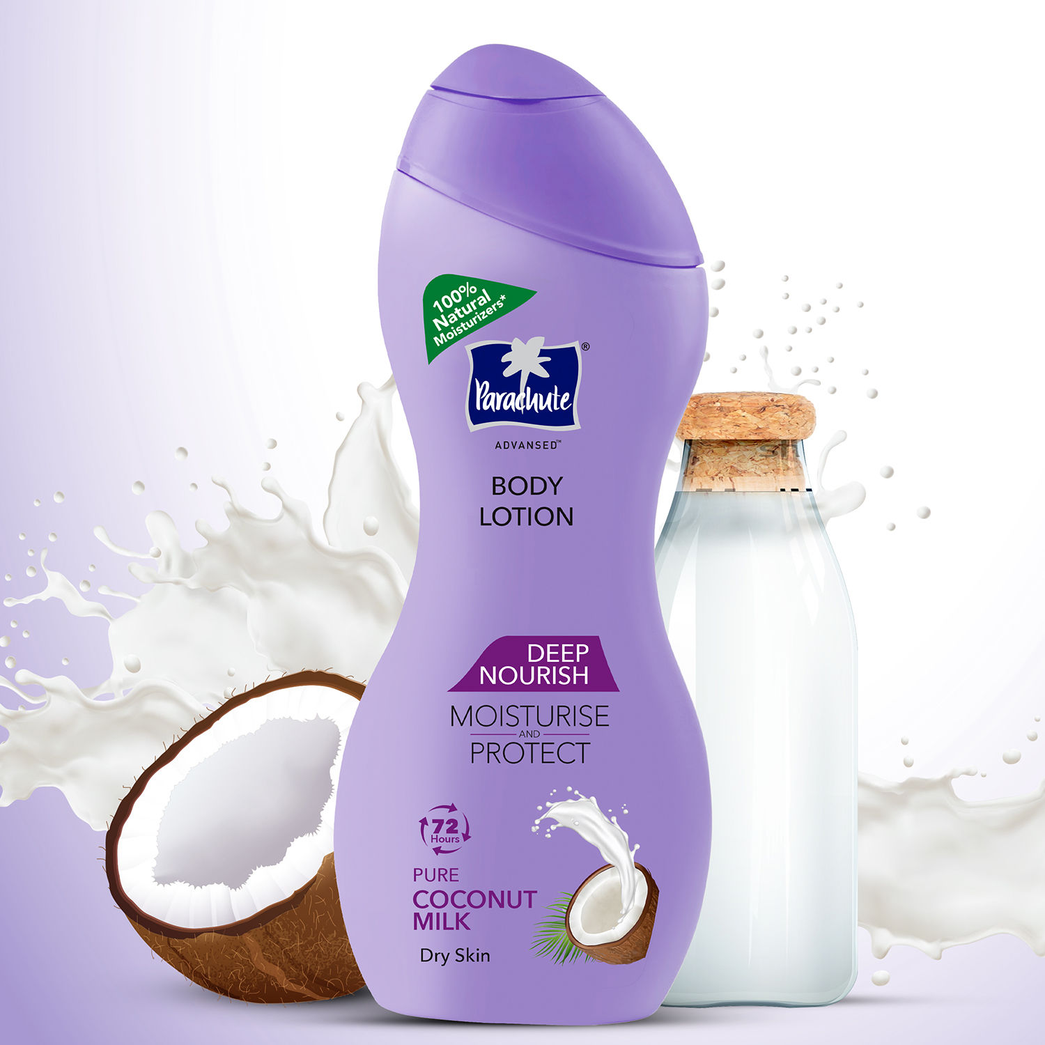 Parachute Advansed Body Lotion Deep Nourish (250 ml) + Free Parachute ...