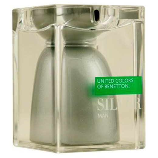 Buy Benetton Silver Man EDT 75 ml online in India|Purplle.com