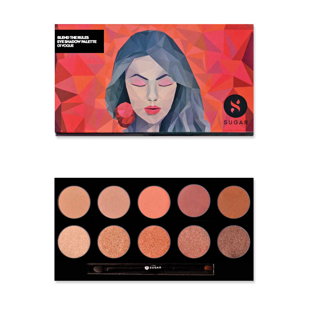 SUGAR Blend The Rules Eyeshadow Palette - 01 Vogue