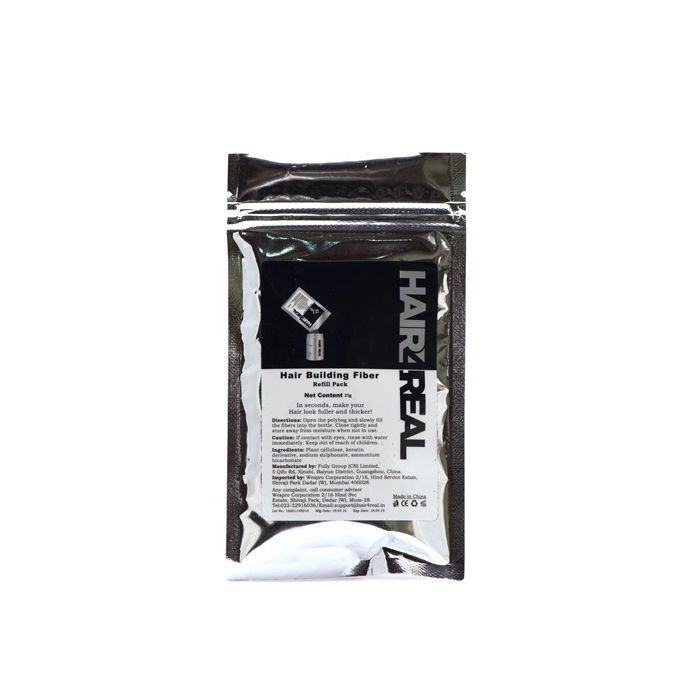 Hair4Real Hair Fiber Refill Pack Black (25 g)