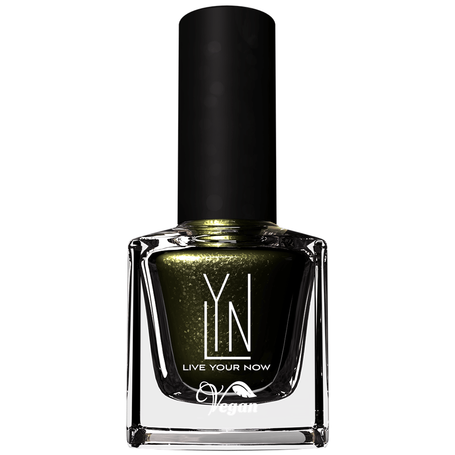 LYN Live Your Now Nail Polish Black Bombay Night (8 ml)
