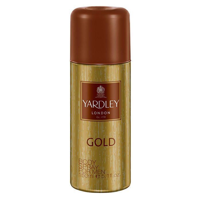 Buy Yardley London Gold Body Spray For Men (150 ml) - Find Offers ...