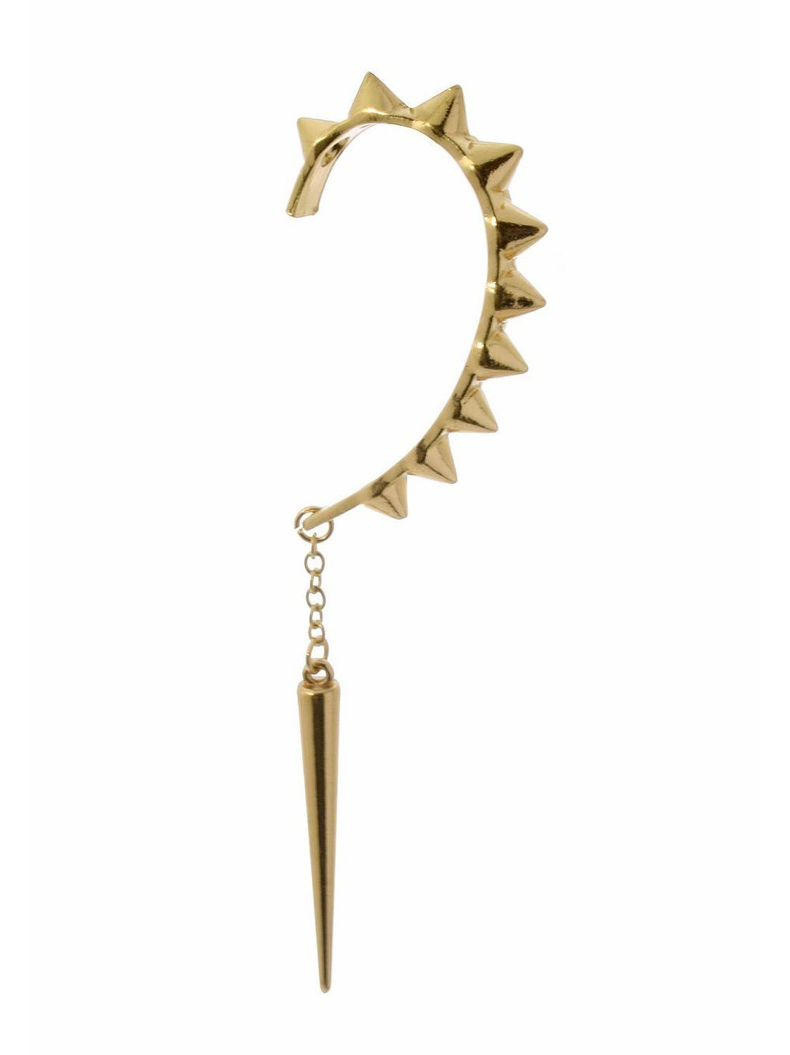 Buy Crunchy Fashion Classic Spike Ear Cuff Online | Purplle