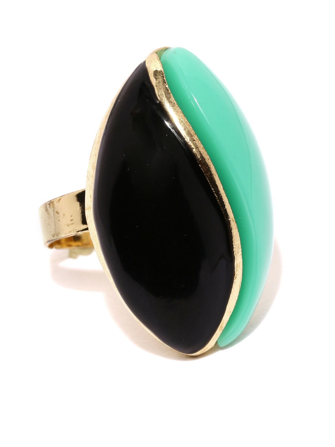Tipsyfly Party Wear Mint Twist Ring For Women