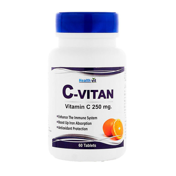 Healthvit C-Vitan Vitamin C 250Mg 60 Tablets