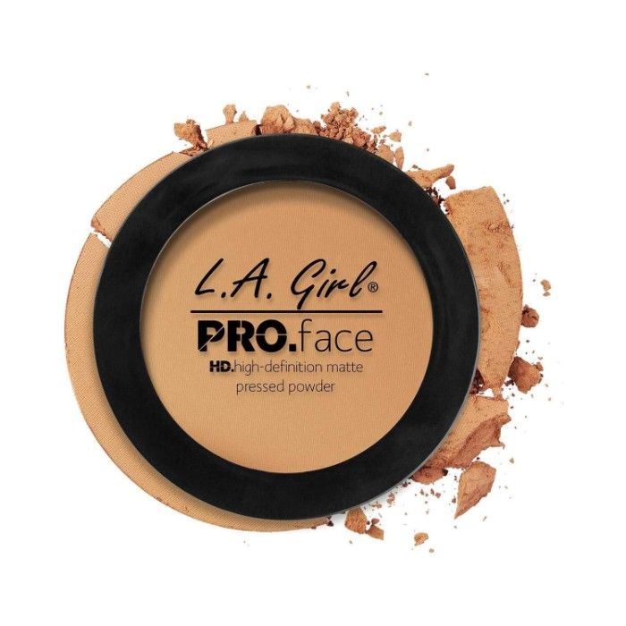 LA Girl Hd Pro Face Pressed Powder-Warm Carmel (7 g)