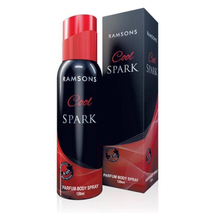 Ramsons Cool Spark Perfume Body Spray (No Gas) (120 ml)