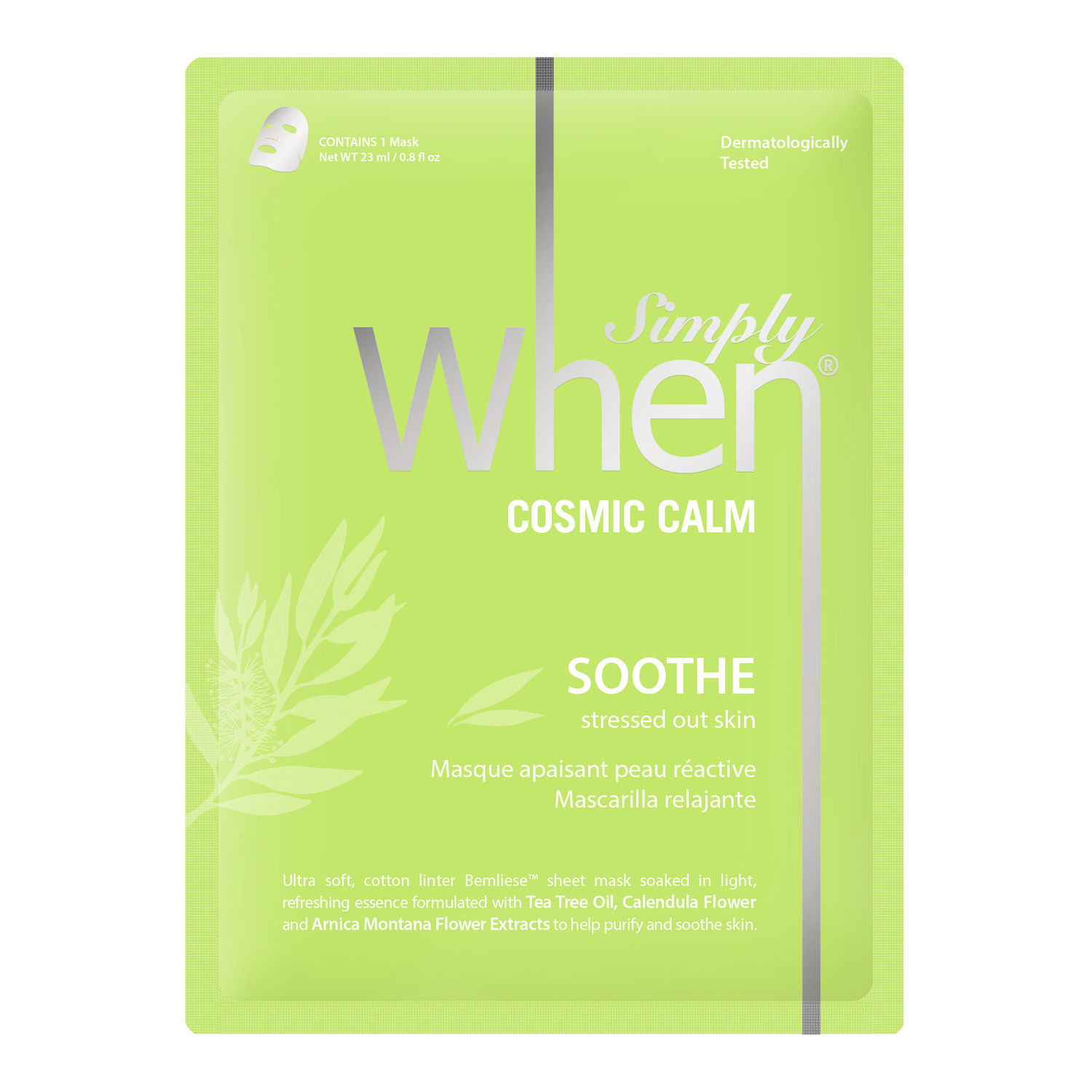 Simply When Cosmic Calm Face Mask