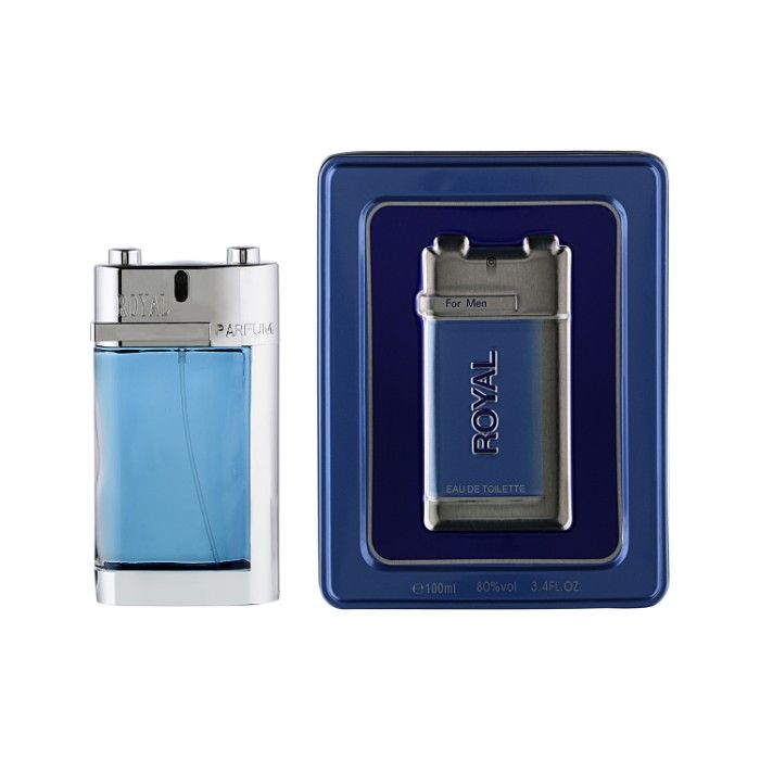 Lonkoom Blue Eternal Royal Eau De Toilette Perfume Tin Box Packaging ...