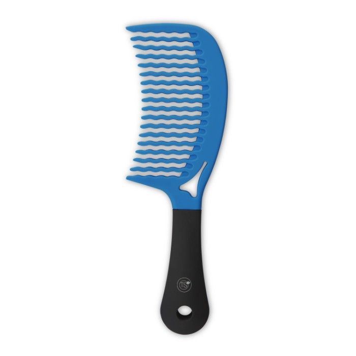 Buy TS Matte Finish Premium Grooming Comb (Blue) Online | Purplle