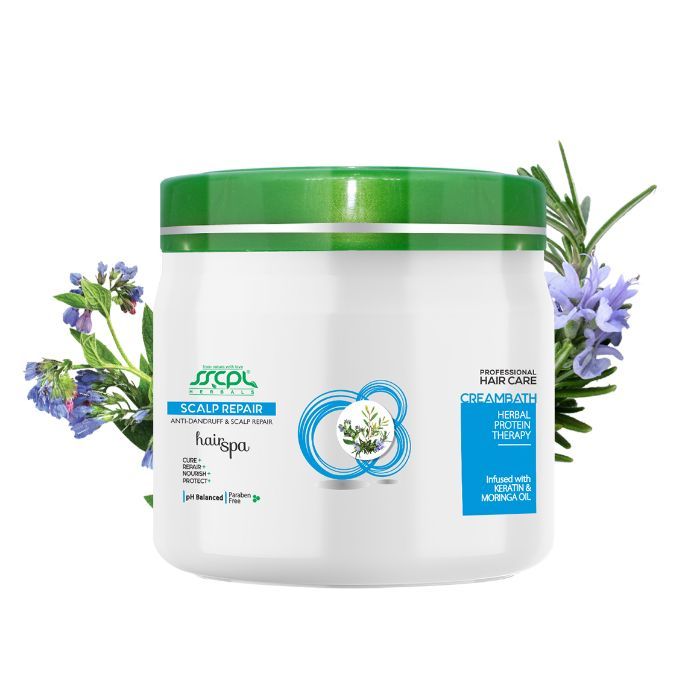 SSCPL Herbals Anti Dandruff & Scalp Repair Creambath (490 g)